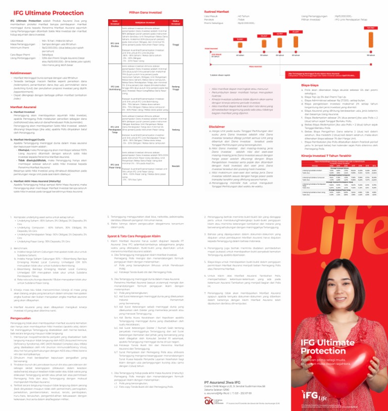 Marketing Kit - IFG Ultimate Protection | PDF