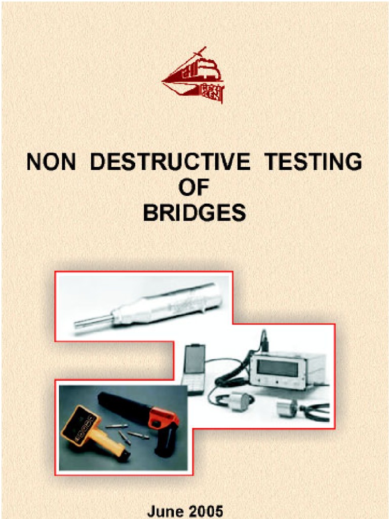NDT Bridges | PDF | Nondestructive Testing | Concrete