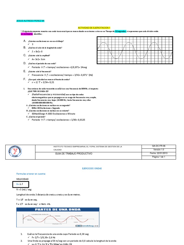Fisica PDF | PDF | Olas | Frecuencia