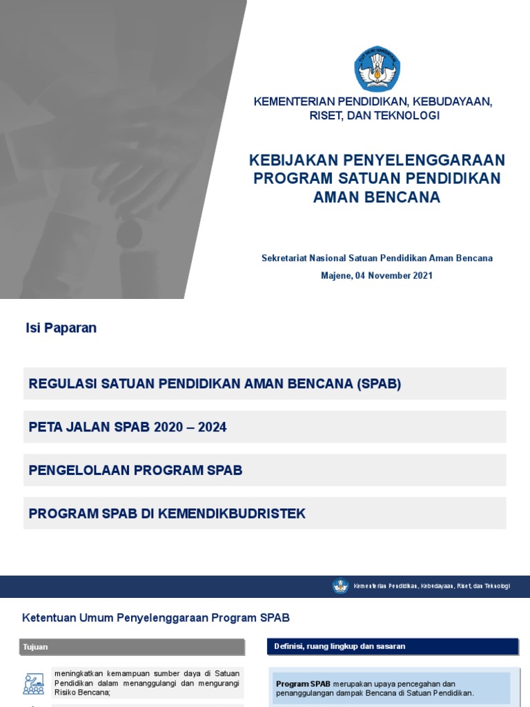 Kebijakan SPAB Di Indonesia | PDF