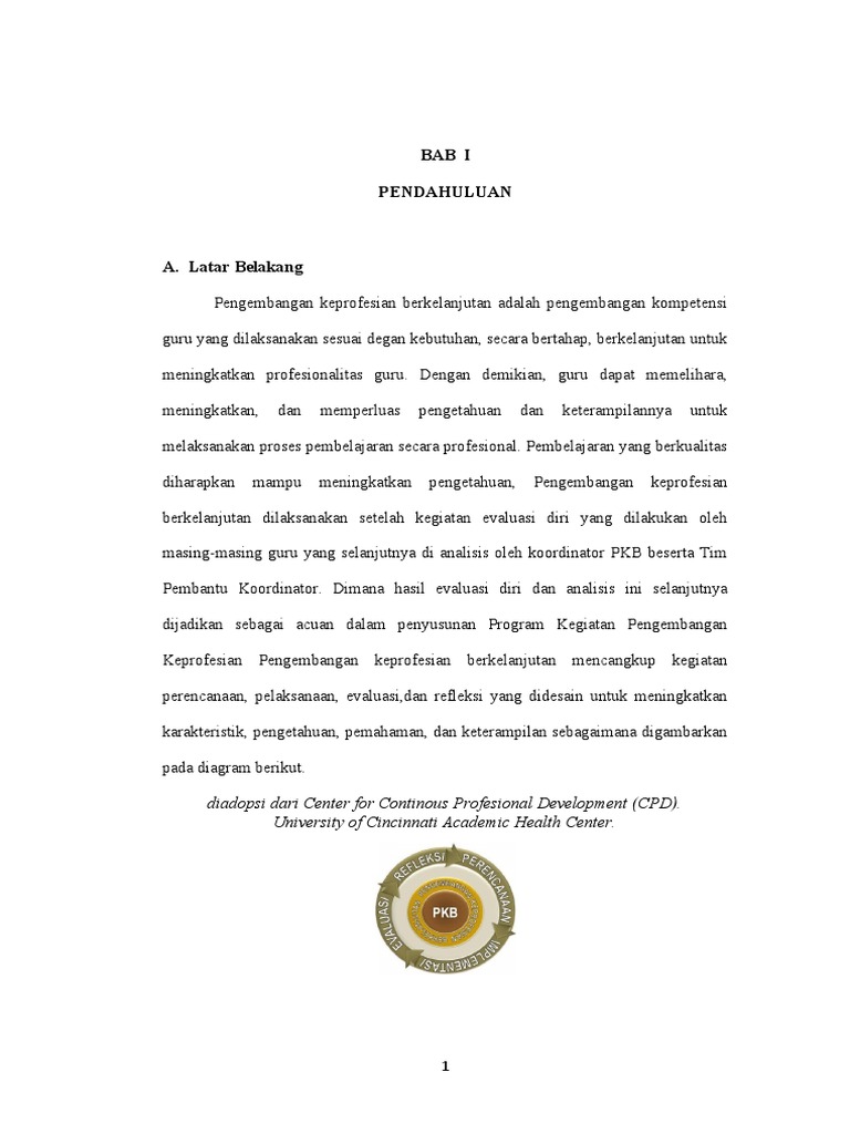 Pengembangan Keprofesian Guru Berkelanjutan | PDF | Karier & Perkembangan