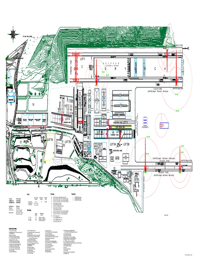 Yard Layout For Brochures - 4!23!16-Model | PDF | Crane (Machine ...