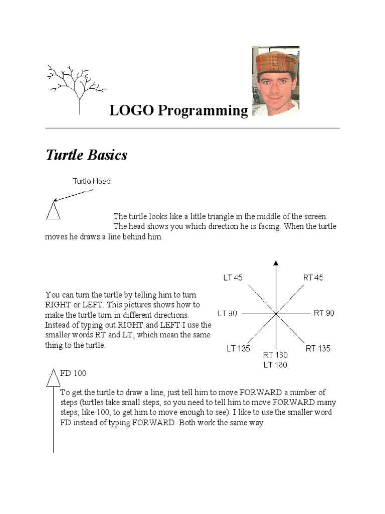 LOGO Programming: Turtle Basics | PDF | Computing