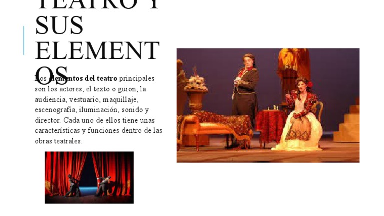 El Teatro y Sus Elementos | PDF
