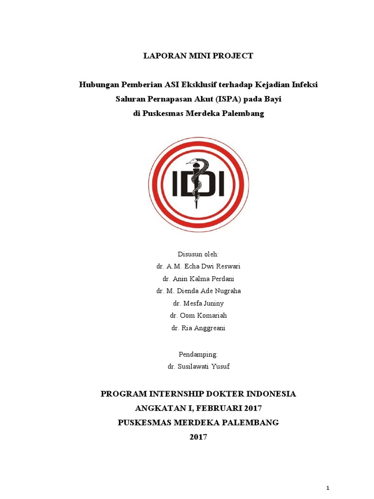 Mini Project Puskesmas | PDF | Pengembangan Diri | Kesehatan Holistik