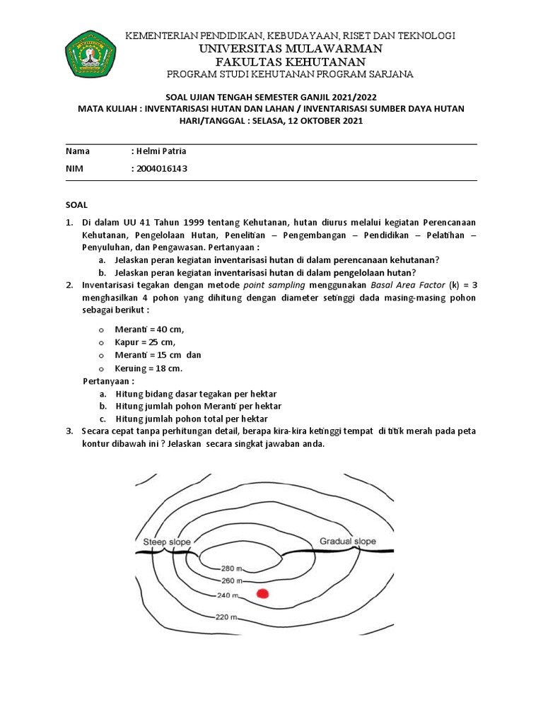 Soal UTS Invent 2021 Salinan | PDF