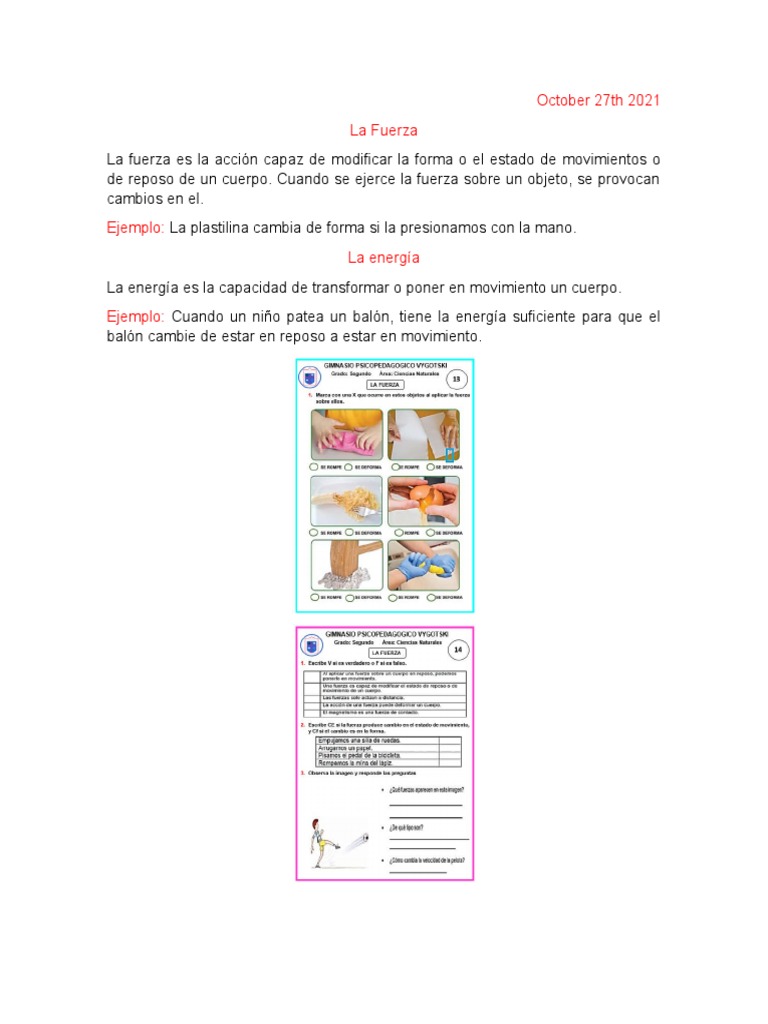 La Fuerza y La Energía | PDF | Crecimiento personal y profesional