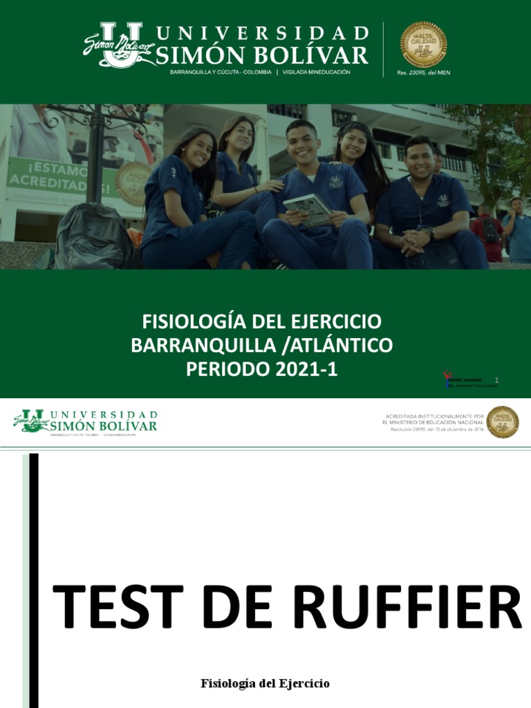 Test de Ruffier Trab | PDF | Medicina CLINICA | Ejercicio físico