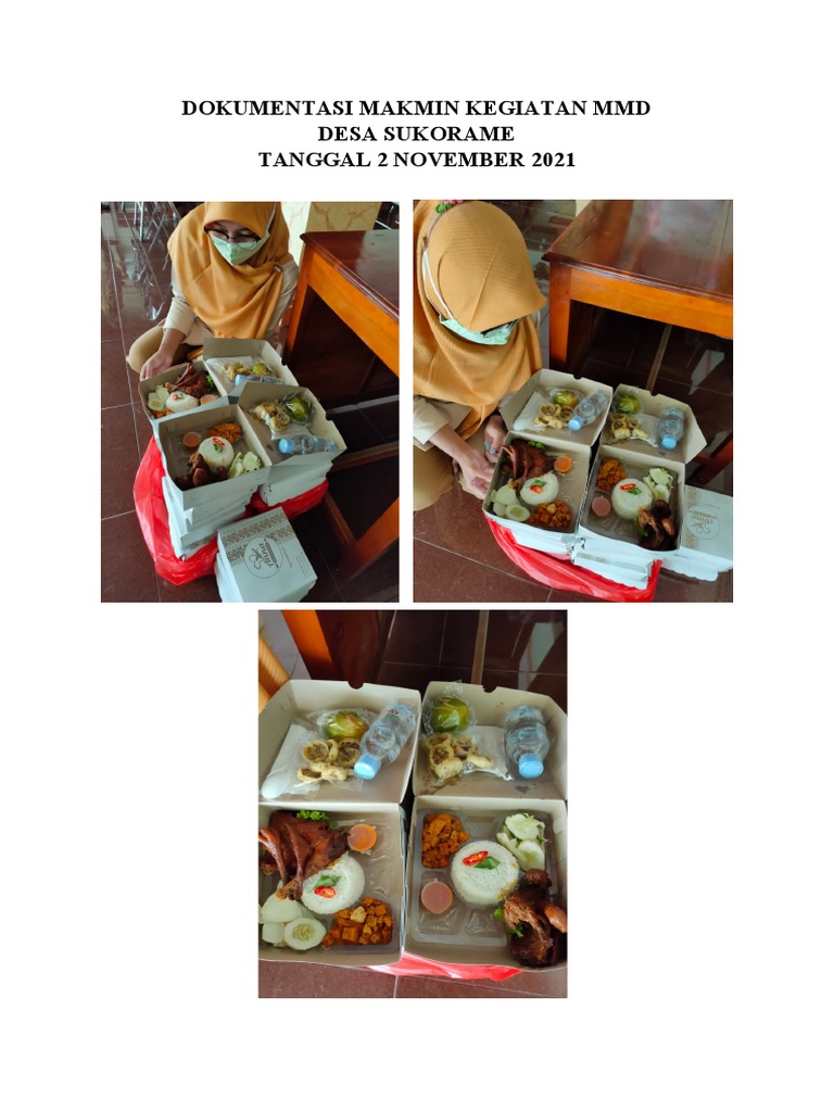 Dokumentasi Makmin Kegiatan MMD | PDF