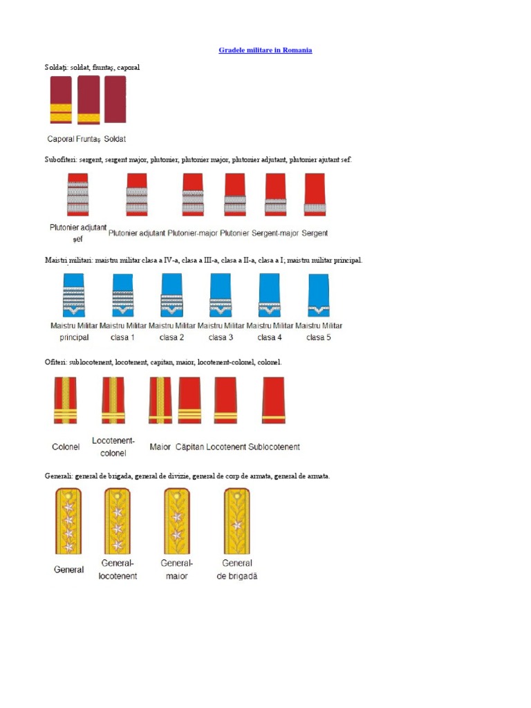 Gradele Militare in Romania | PDF