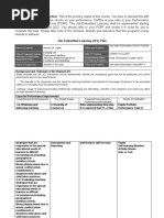 Re-Entry Action Plan (Reap) and Implemetation Report: Dep Artment of ...