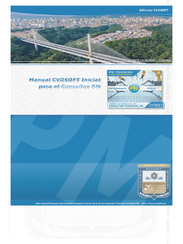 Ebook Cvosoft Consultor en Sap PM | PDF | Calidad (comercial) | Contabilidad