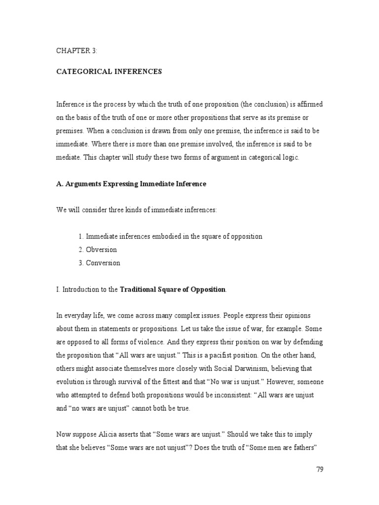 Logic 2019 CHPT 31 | PDF | Inference | Proposition