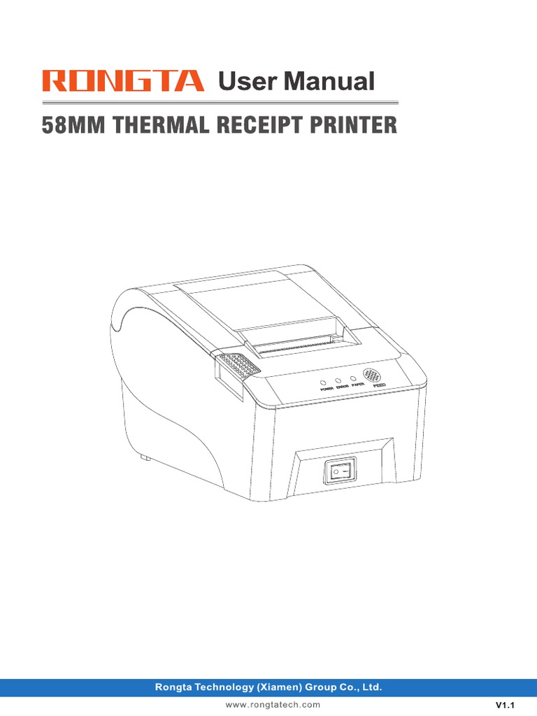 RP58 Serial-User Manual RT V1.1) | PDF