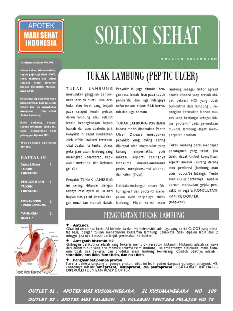 Ulkus Peptikum | PDF