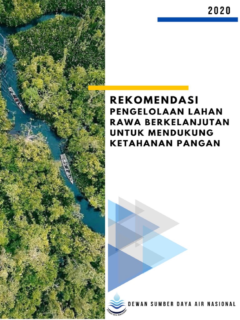 Rekomendasi Pengelolaan Lahan Rawa Berkelanjutan Untuk Mendukung ...