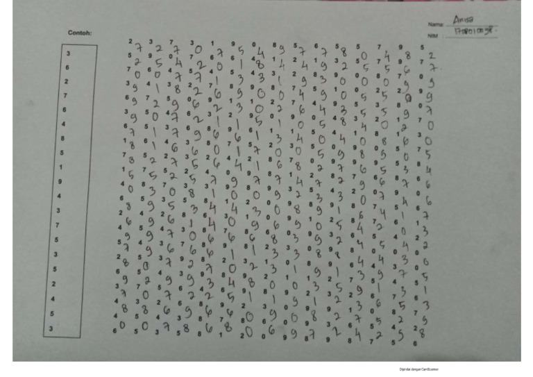 Tes Kreplin Anisa 1708010098 | PDF