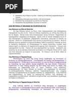 Modyul 1 Ang Retorika Kahulugan at Kahalagahan | PDF