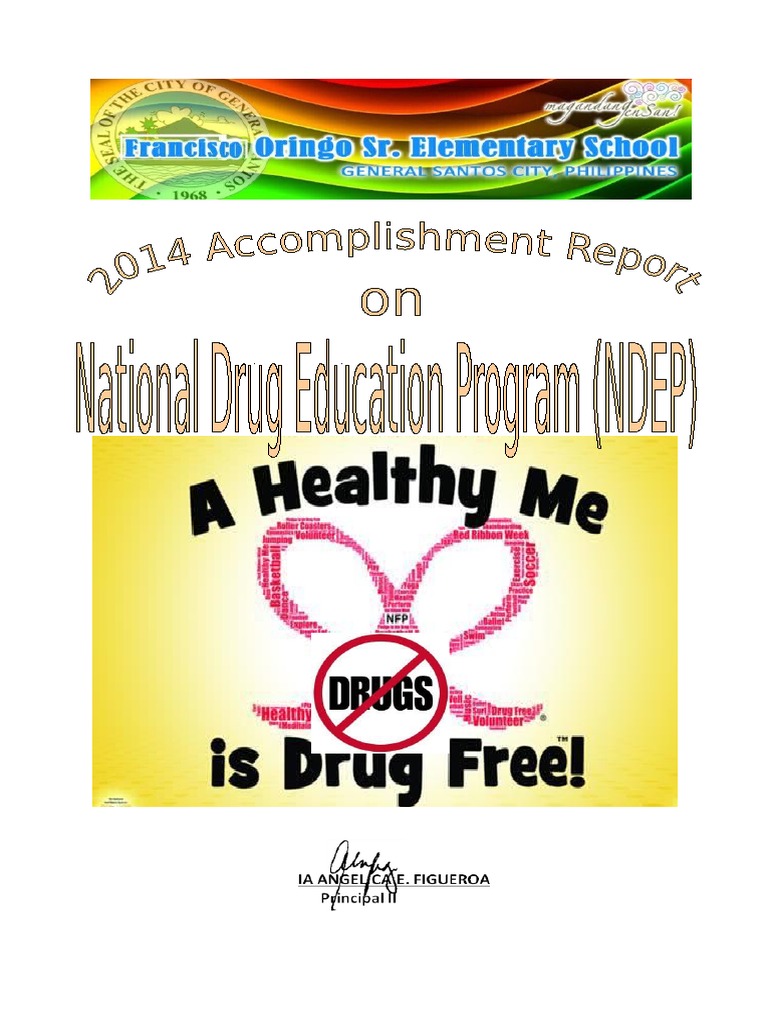 NDEP Accomplishment Report | PDF | Teachers | Behavior Modification