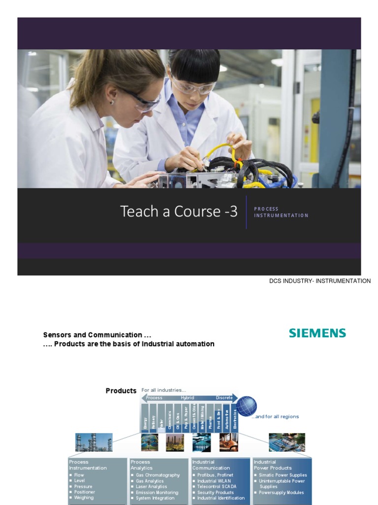Teach A Course - 3: Dcs Industry-Instrumentation | PDF | Control Theory ...
