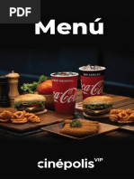Menú y precios de Cinépolis Panamá | PDF | Cocina | Alimentos