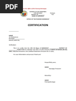 Resolution For Appointment of SK Treasurer | PDF