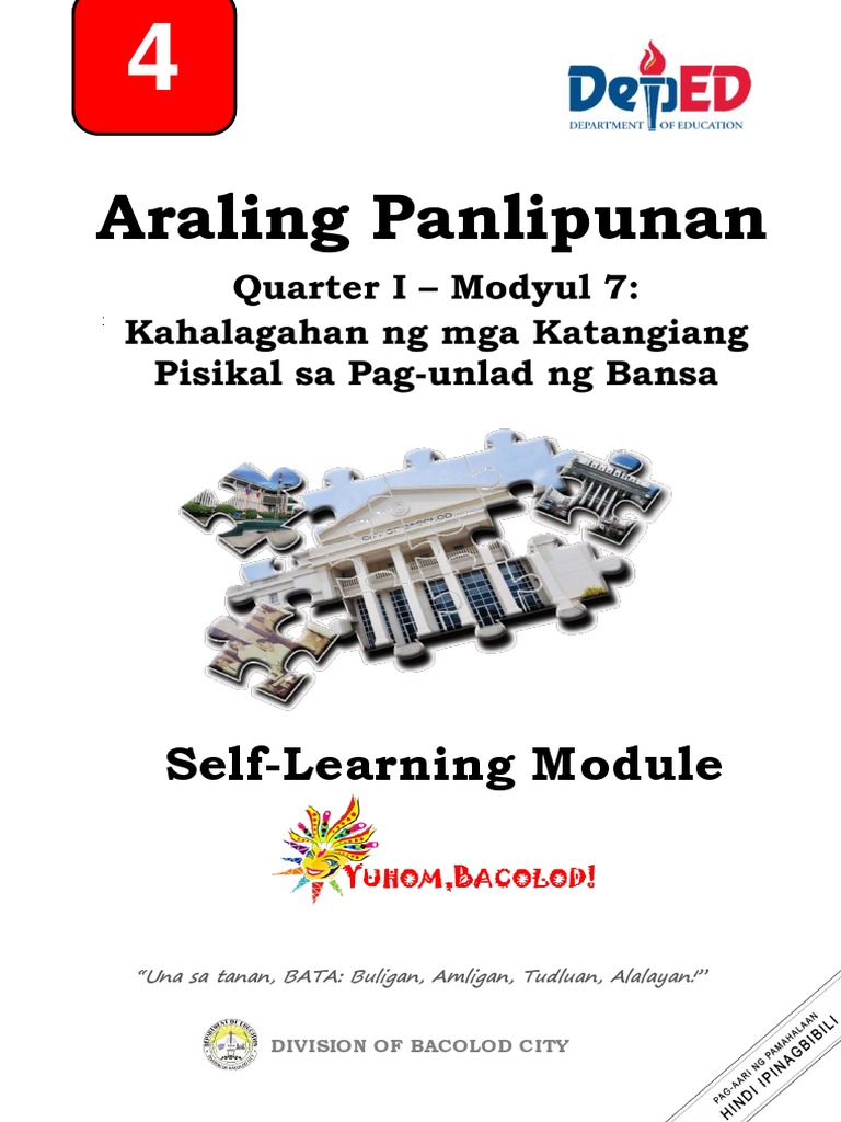 Araling Panlipunan: Self-Learning Module | PDF | Monopoly (Economics) | Intellectual Property Law