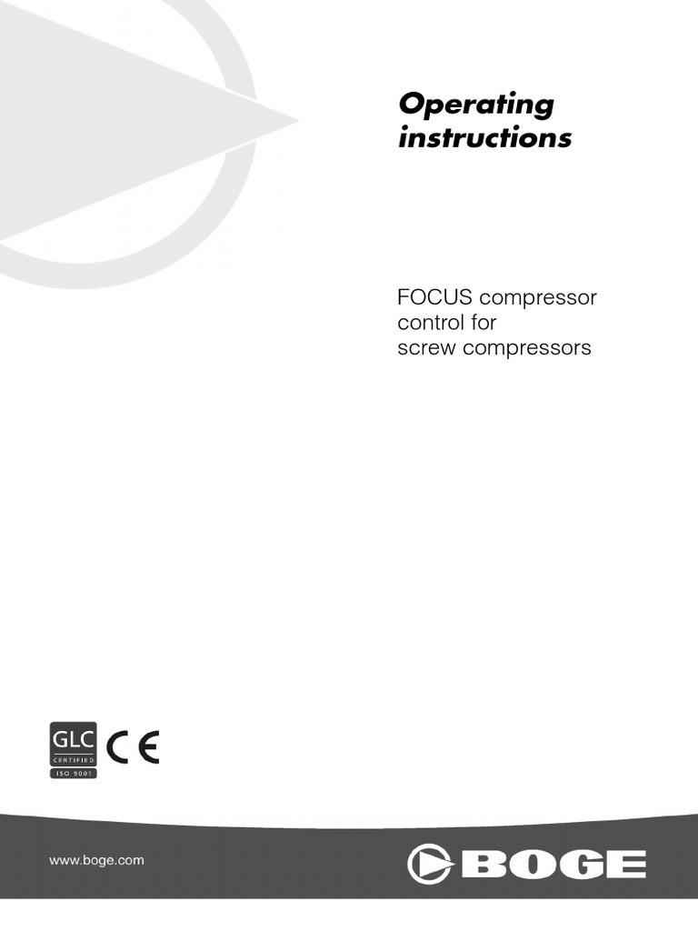BOGE FOCUS - Tscrew | PDF | Power Supply | Parameter (Computer Programming)