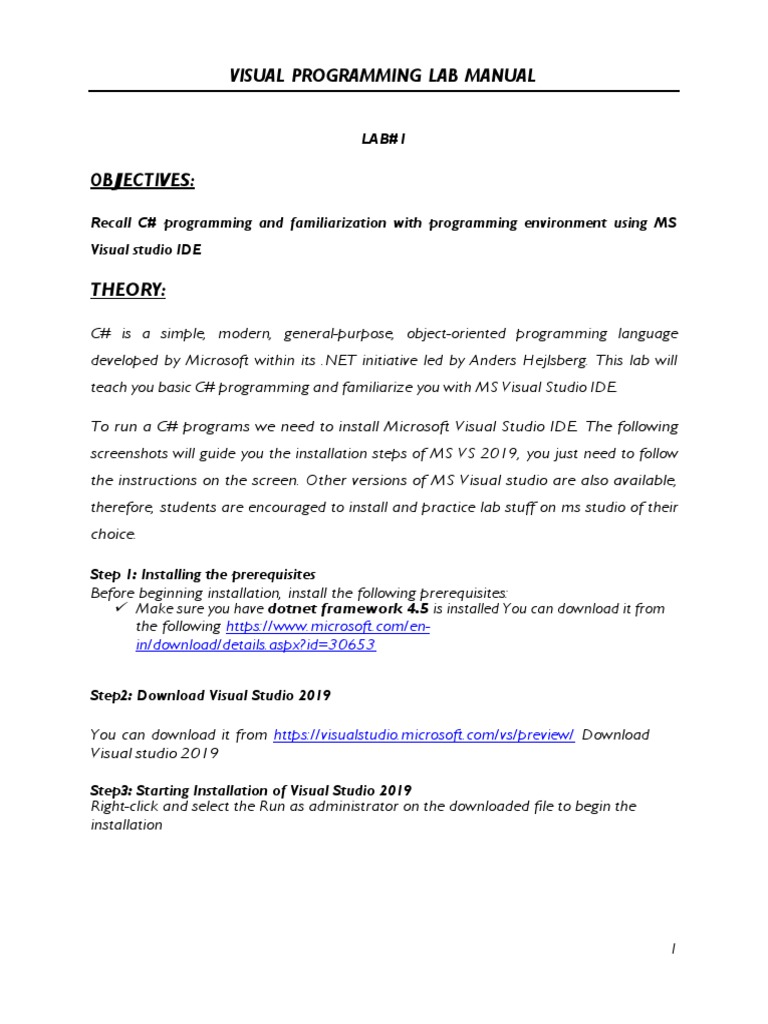 VP 2nd Practical | PDF | Microsoft Visual Studio | C Sharp (Programming Language)