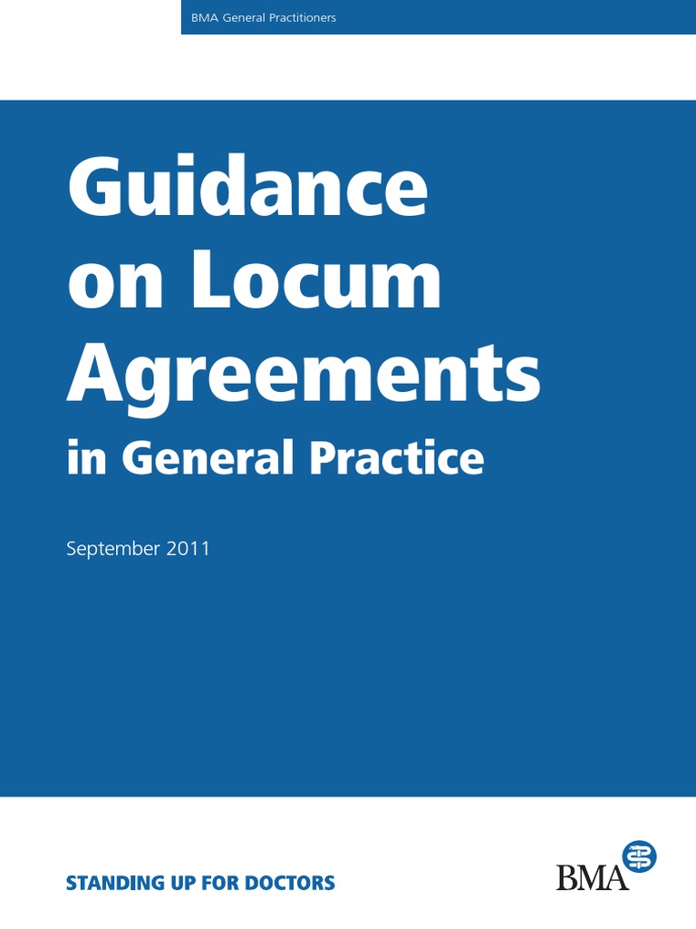 BMA Locum Guidelines | PDF | General Practitioner | Self Employment