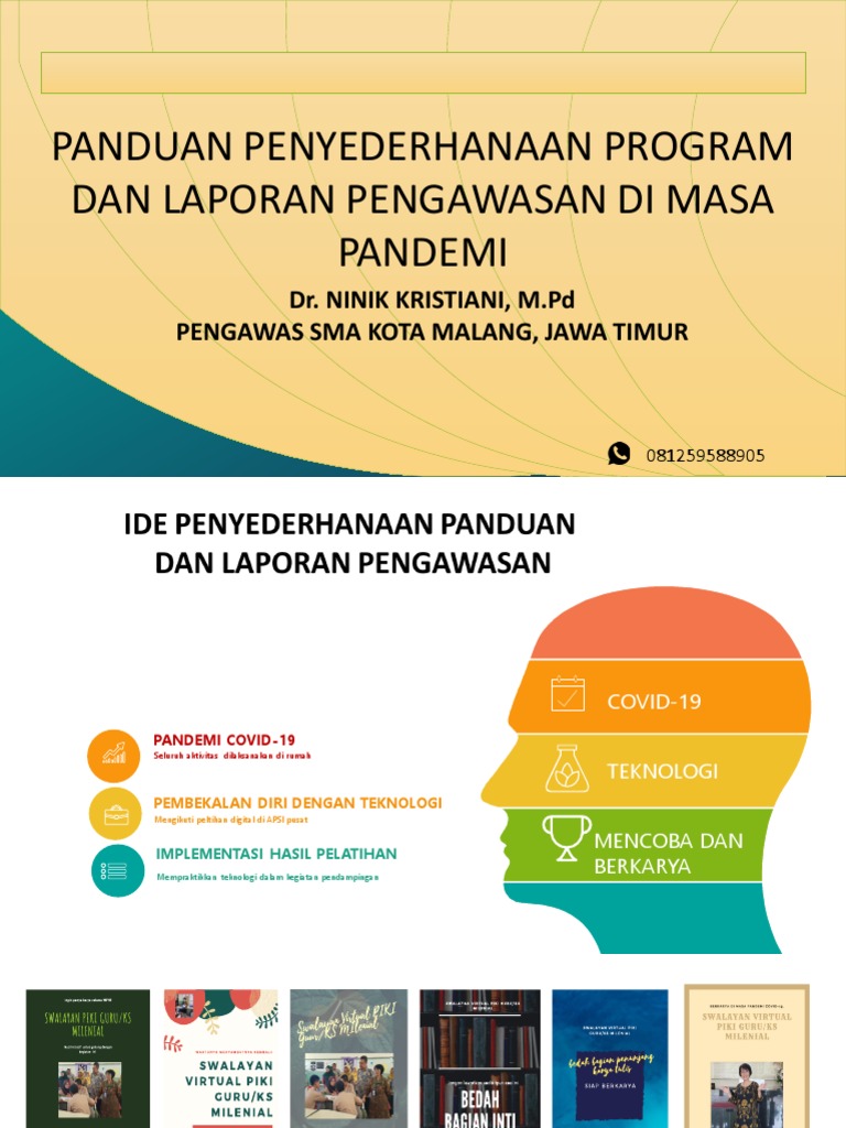 Webinar Penyederhanaan Panduan Dan Laporan PS - Ninik Kristiani | PDF