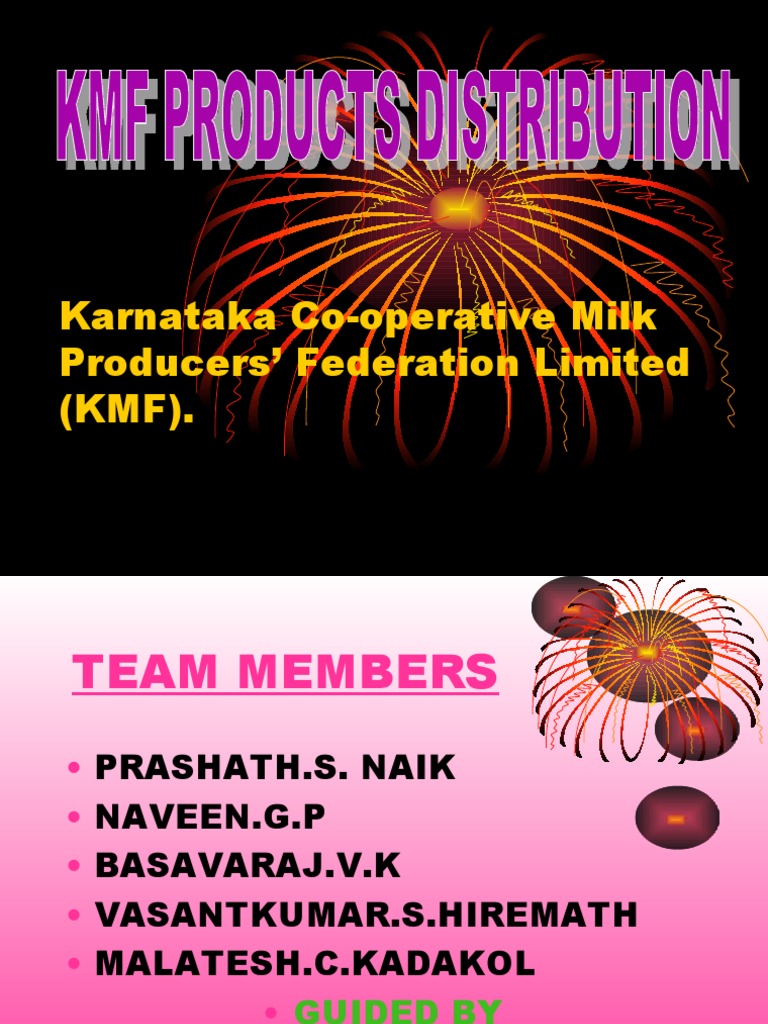 Karnataka Co-Operative Milk Producers' Federation Limited (KMF) | PDF ...