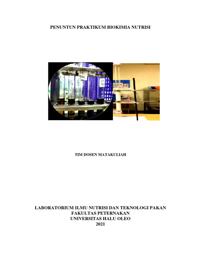 Penuntun Praktikum Biokimia Nutrisi | PDF
