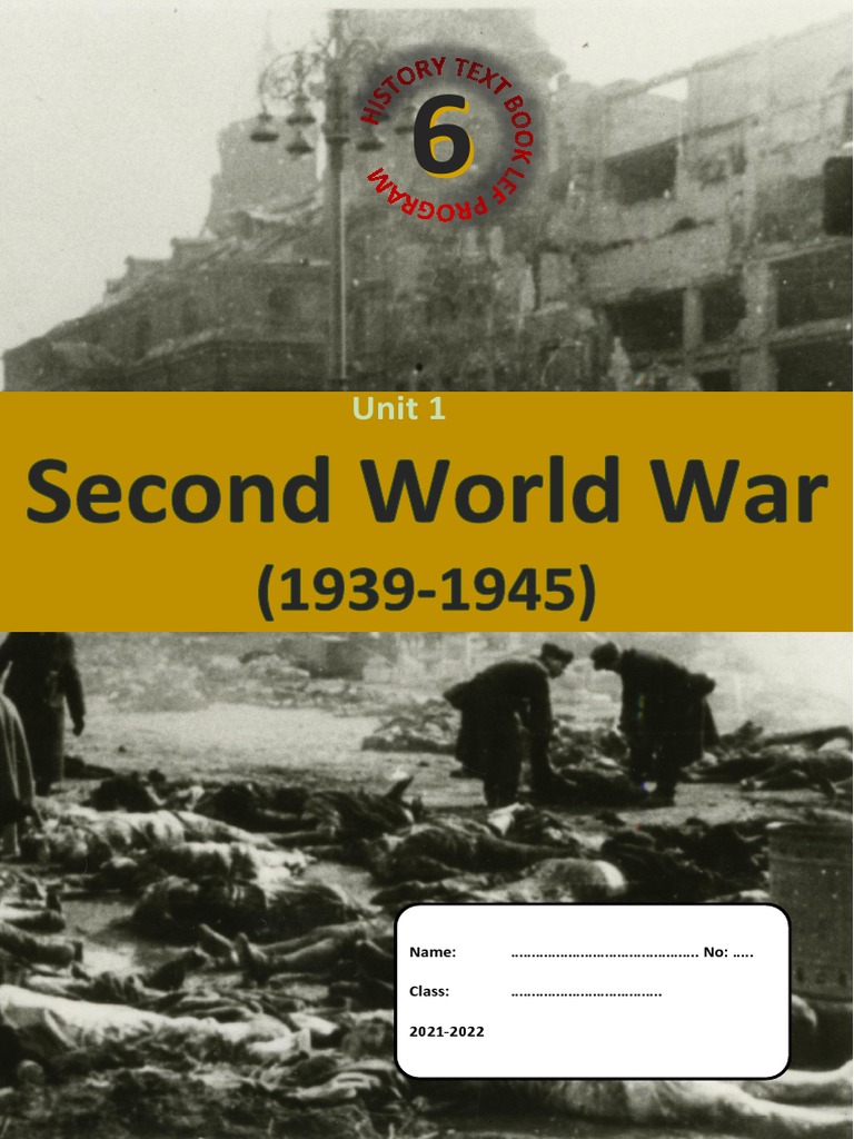2021-2022 History Text Book 6aso - WW2 | PDF | Nazi Germany | Adolf Hitler