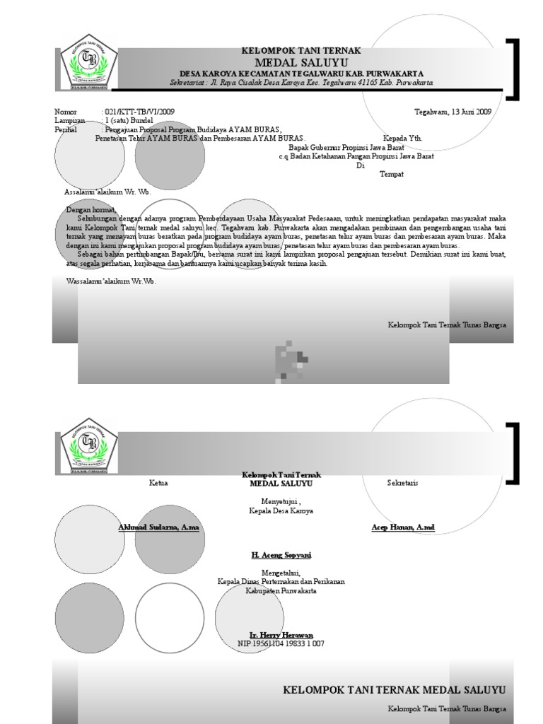 Proposal Ayam 2009 | PDF