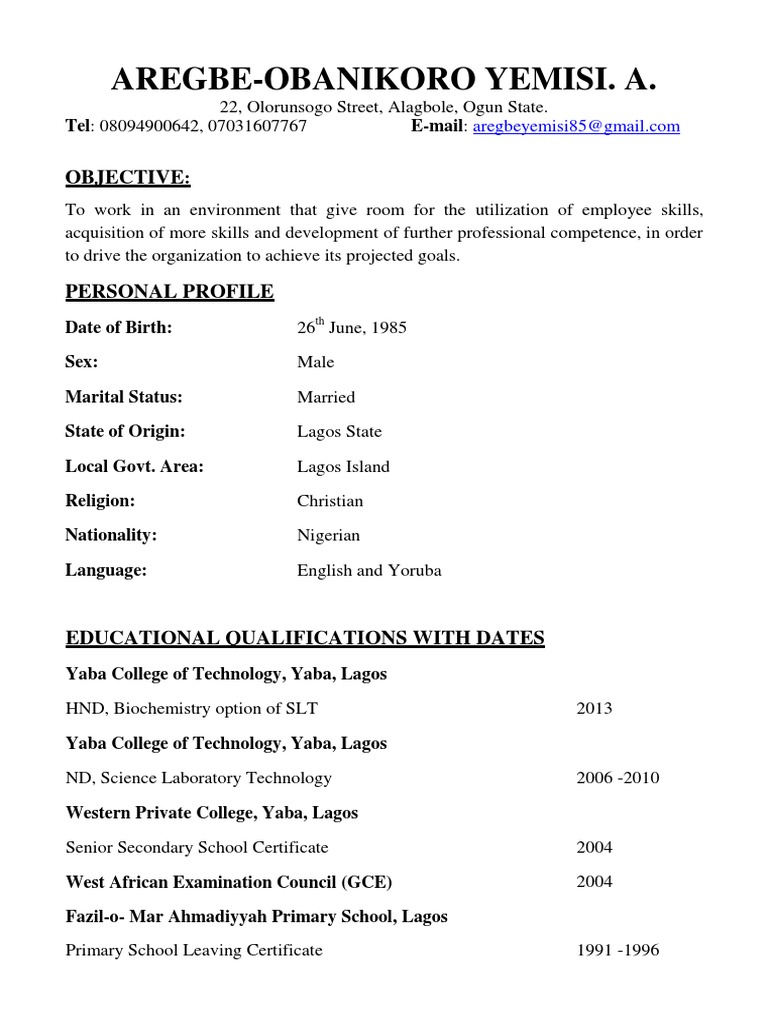 Yabatech - Converted1 | PDF | Nigeria