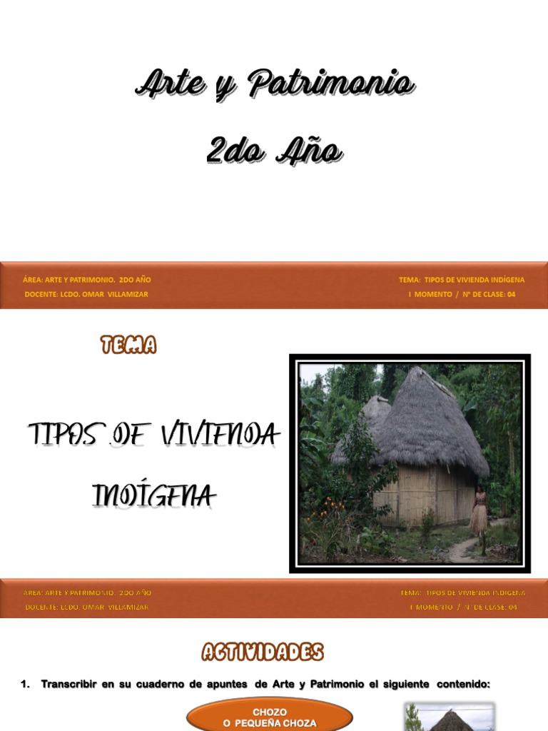 Arte y Patrimonio 2do Año #Clase 04 | PDF | Sectores Economicos | Edificios y estructuras