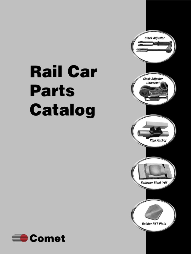 Rail Car Parts Catalog: Slack Adjuster | PDF | Mechanical Engineering ...