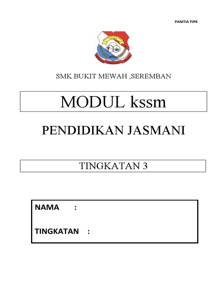 Modul PJPK Tingkatan 3 | PDF