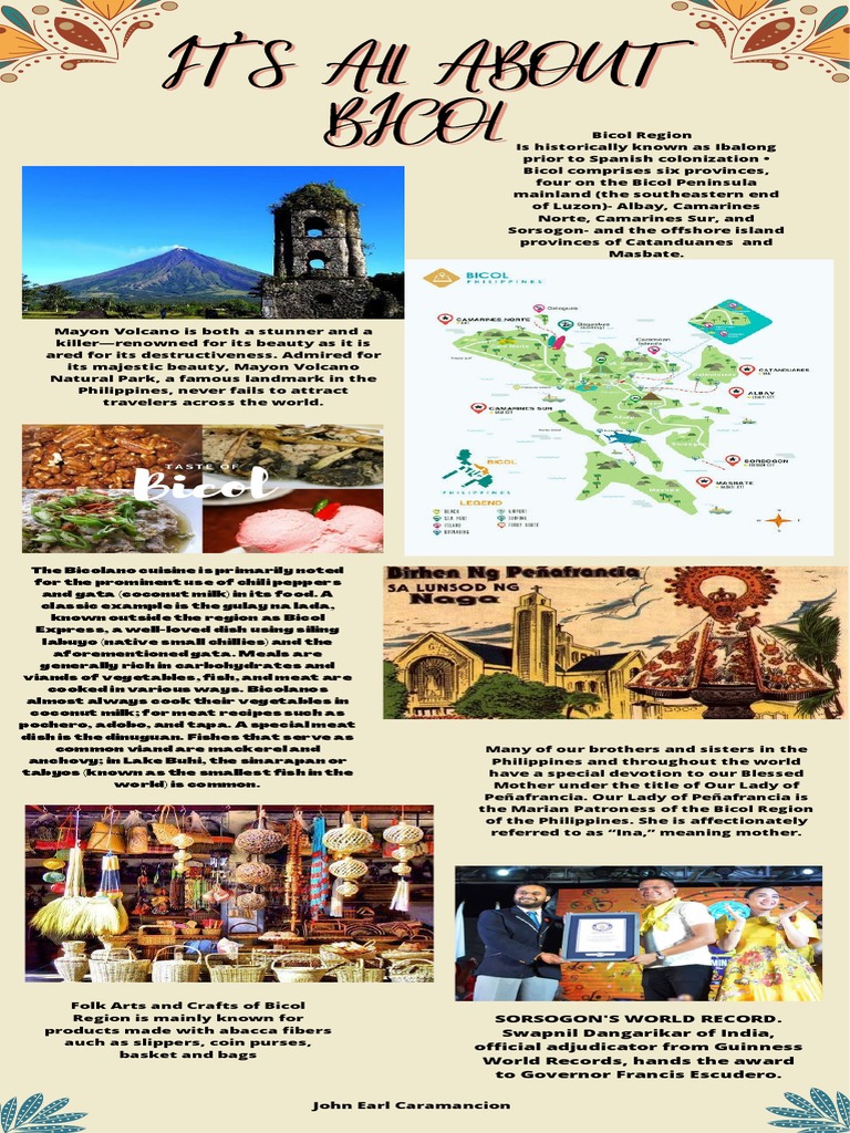 It'S All About Bicol | PDF | Regional & Ethnic Food | Asian Cuisine