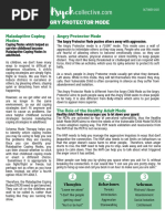 Schema Mode Inventory | PDF | Anger | Psychological Concepts