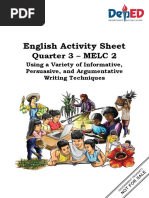 Constructing a TOS for Exams | PDF | Test (Assessment) | Reading ...