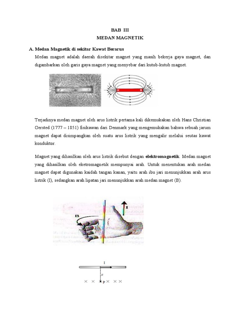 Medan Magnetik dan Gaya Lorentz Kelas 12 | PDF | Metode & Bahan Ajar