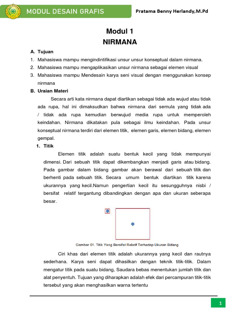 Modul 1 Nirmana | PDF