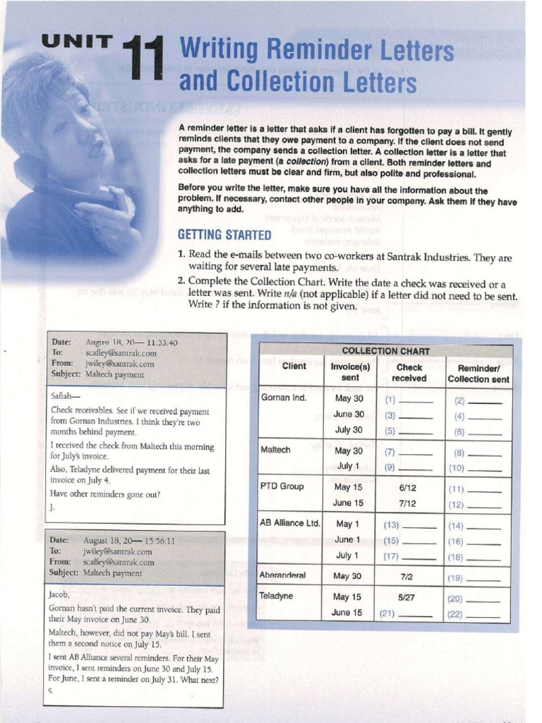 Writing Correspondence - Unit 11 | PDF