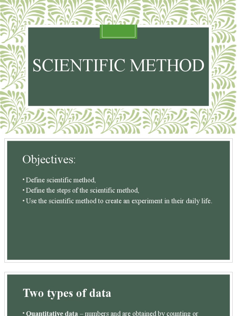 Intro to the Scientific Method | PDF | Experiment | Scientific Method