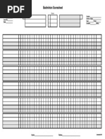 FIBA 3x3 Scoresheet | PDF | Sports | Sports Rules And Regulations