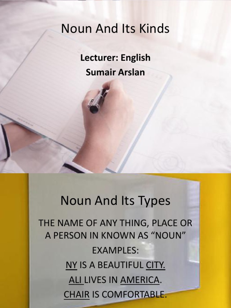 Functional English Lecture # 2 (Noun and Its Kinds) by Sumair Arslan ...