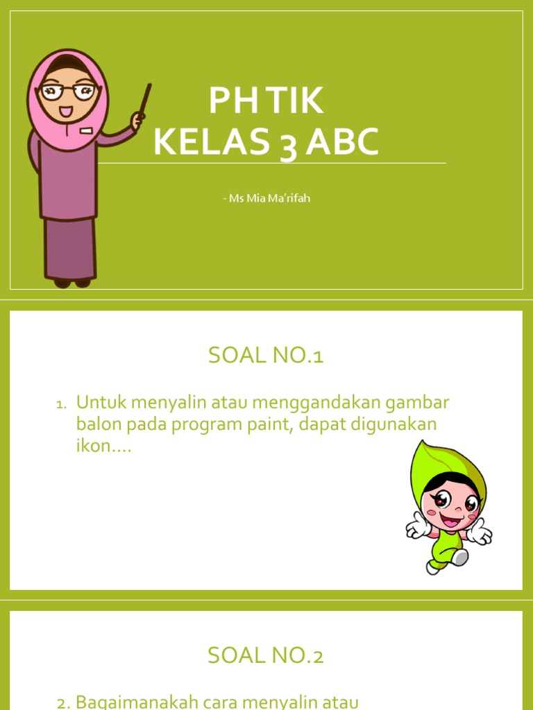 PH Tik Kelas 3 | PDF