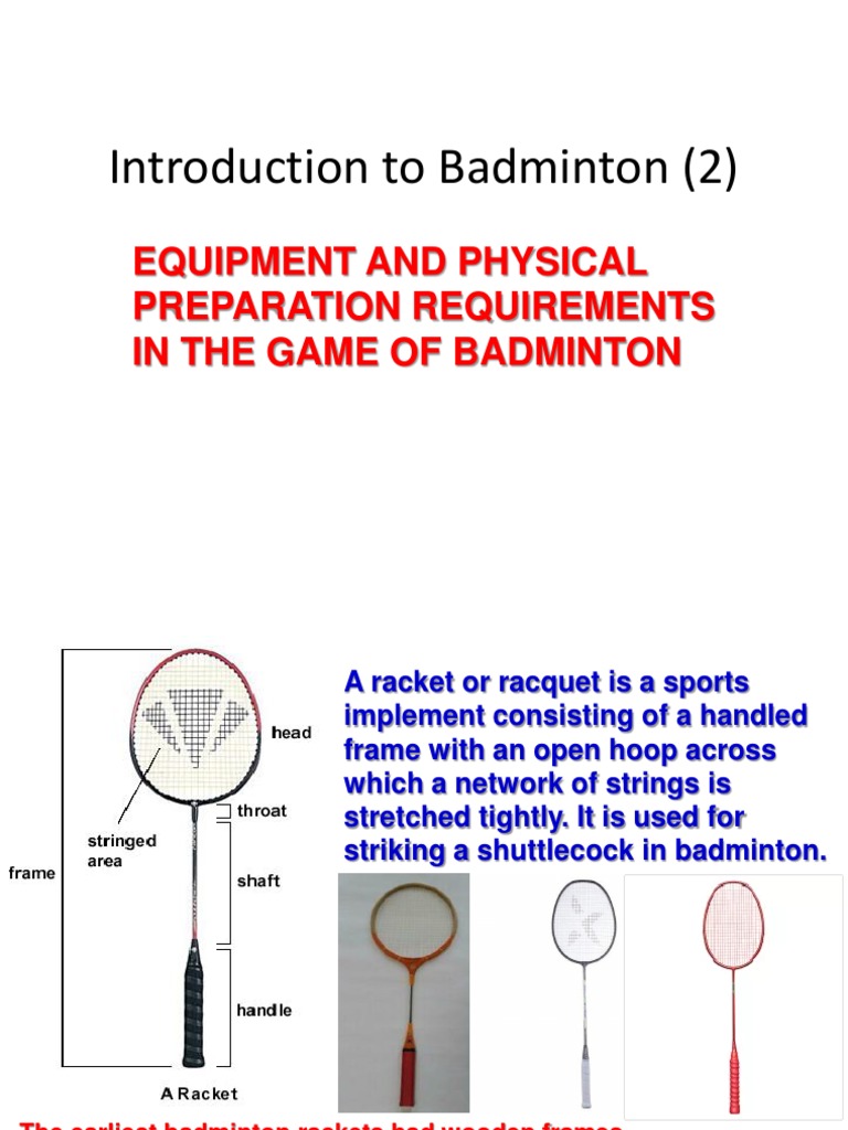 Introduction To Badminton | PDF | Hobbies